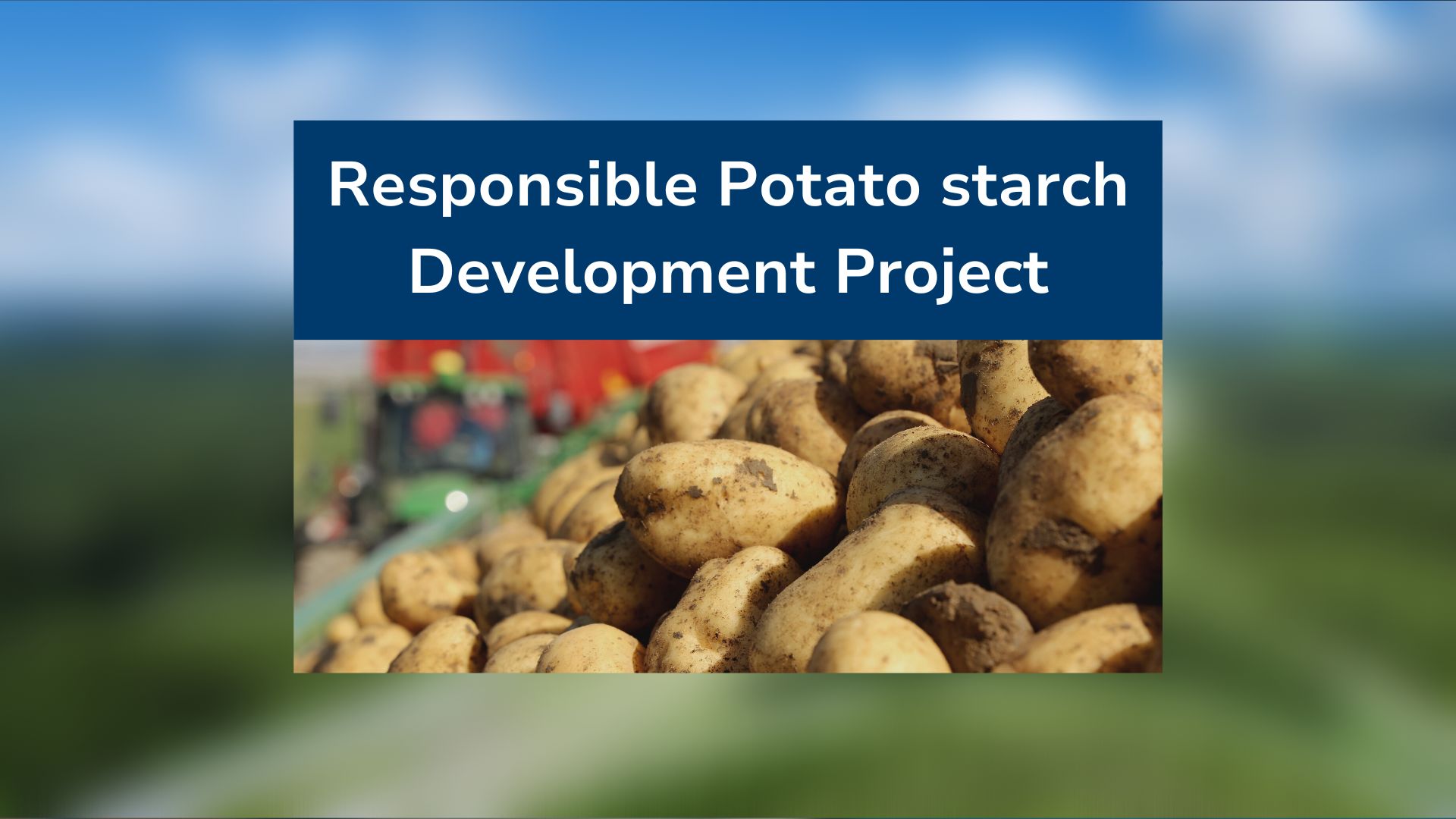 Mtech’s My Farm platform supports a responsible potato starch ...